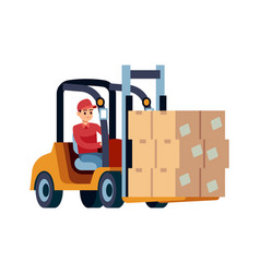 Carrying a heavy load Royalty Free Vector Image