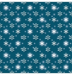 Christmas background snow blue dots polka Vector Image