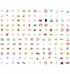 Icon set twelve Royalty Free Vector Image - VectorStock