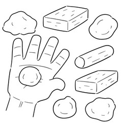 Set yoyo Royalty Free Vector Image - VectorStock