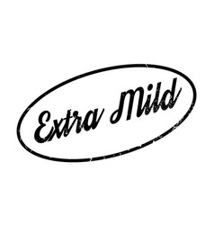 Extra mild rubber stamp Royalty Free Vector Image