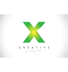 Letter x logo icon design template creative logo Vector Image