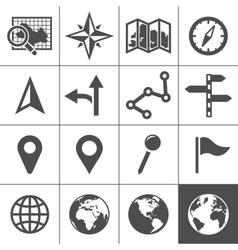 Travel and tourism icon set Simplus series Vector Image