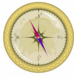 Compass map Royalty Free Vector Image - VectorStock