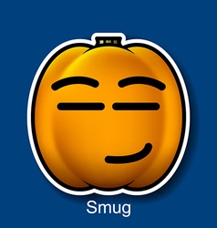 Smug Royalty Free Vector Image - VectorStock