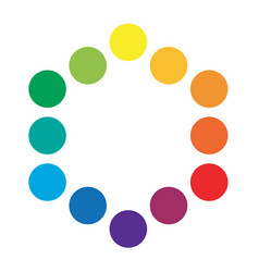 Color wheel Royalty Free Vector Image - VectorStock