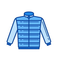 Tracksuits jacket template Royalty Free Vector Image