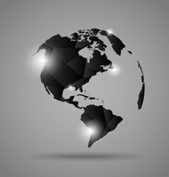 Modern globe design Royalty Free Vector Image - VectorStock