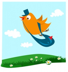 Cartoon birds Royalty Free Vector Image - VectorStock