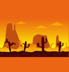 Linear seamless desert Royalty Free Vector Image