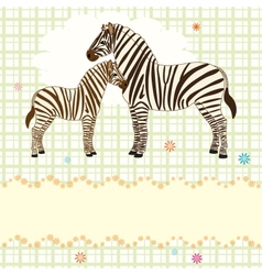 Foreign language studying word card template Vector Image