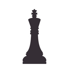 Chess king Royalty Free Vector Image - VectorStock