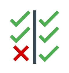 Comparison Royalty Free Vector Image - VectorStock