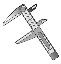 Vernier callipers Royalty Free Vector Image - VectorStock