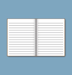 Sketch draw notebook cartoon Royalty Free Vector Image