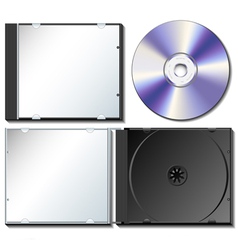 Cd envelope dvd case design business template Vector Image