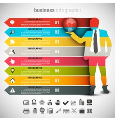 Infographic Royalty Free Vector Image - VectorStock