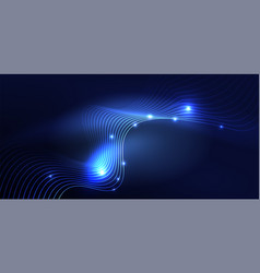 Abstract hi-tech energy interface button Vector Image