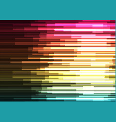 Rainbow overlap pixel speed abstract background Vector Image