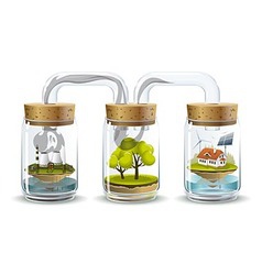 Ecosystem Royalty Free Vector Image - VectorStock