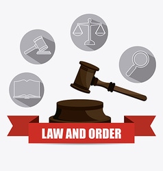 Law design Royalty Free Vector Image - VectorStock