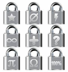 Secure math symbols Royalty Free Vector Image - VectorStock
