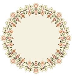 Circular islamic background six Royalty Free Vector Image
