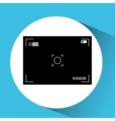 Media player interface design Royalty Free Vector Image