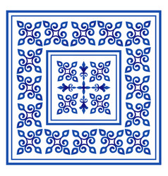 Decorative tile design Royalty Free Vector Image