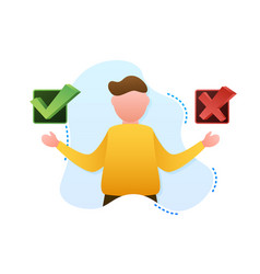 Conversation between two people cartoon Royalty Free Vector