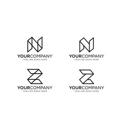 Perspective logo design editable Royalty Free Vector Image