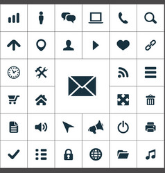 Infographics set and information graphics Vector Image