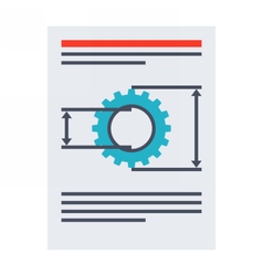 Product requirements document Royalty Free Vector Image