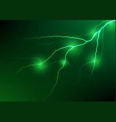 Lightning flash effect realistic electric Vector Image