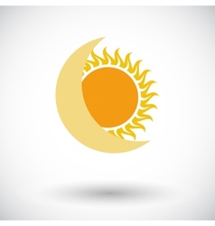Sun icon Royalty Free Vector Image - VectorStock