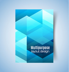 Multipurpose layout banner design Royalty Free Vector Image