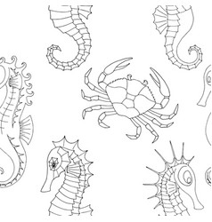 Sea life Royalty Free Vector Image - VectorStock