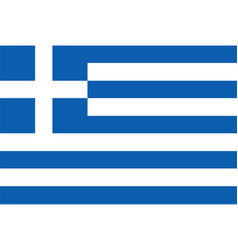 Flag rectangular shape Royalty Free Vector Image